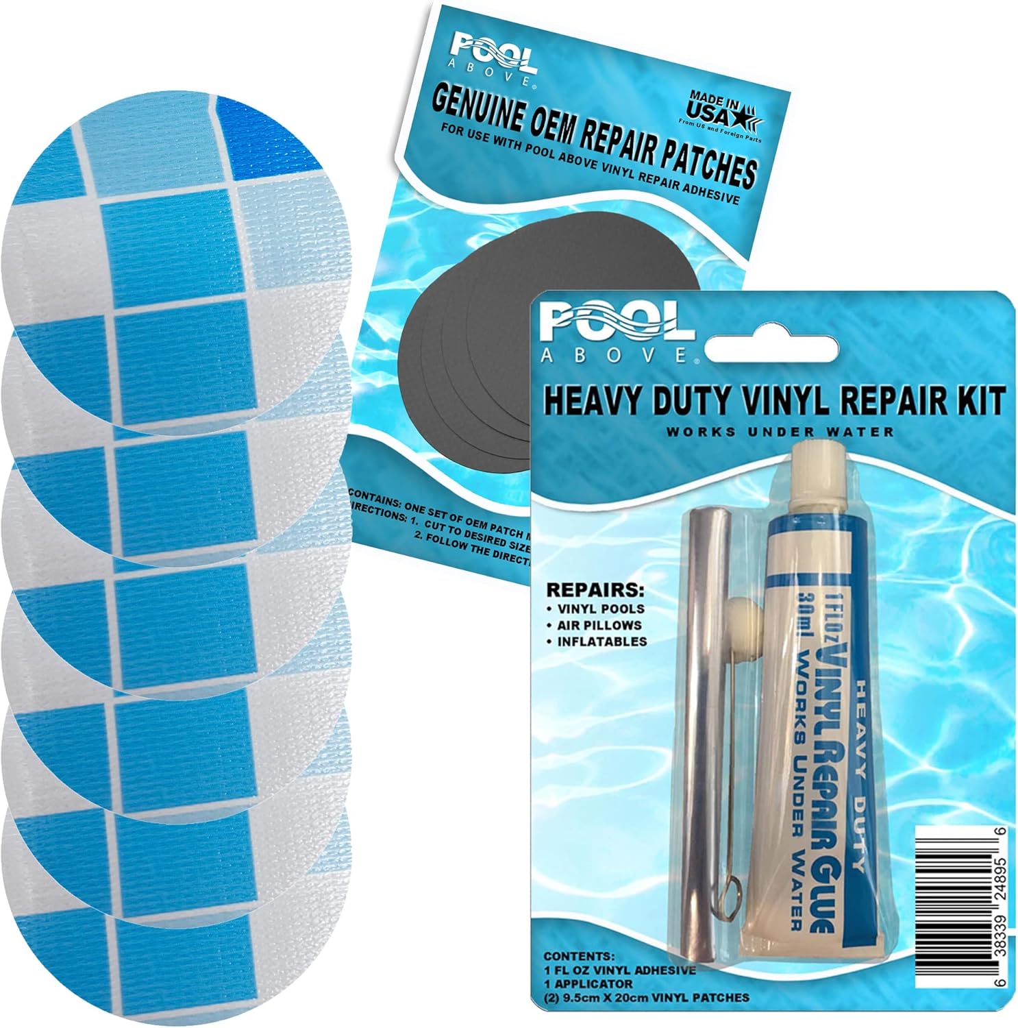 Amazon.com : Repair Kit for Easy Set, Fast Set, Frame Set Pool Liner ...