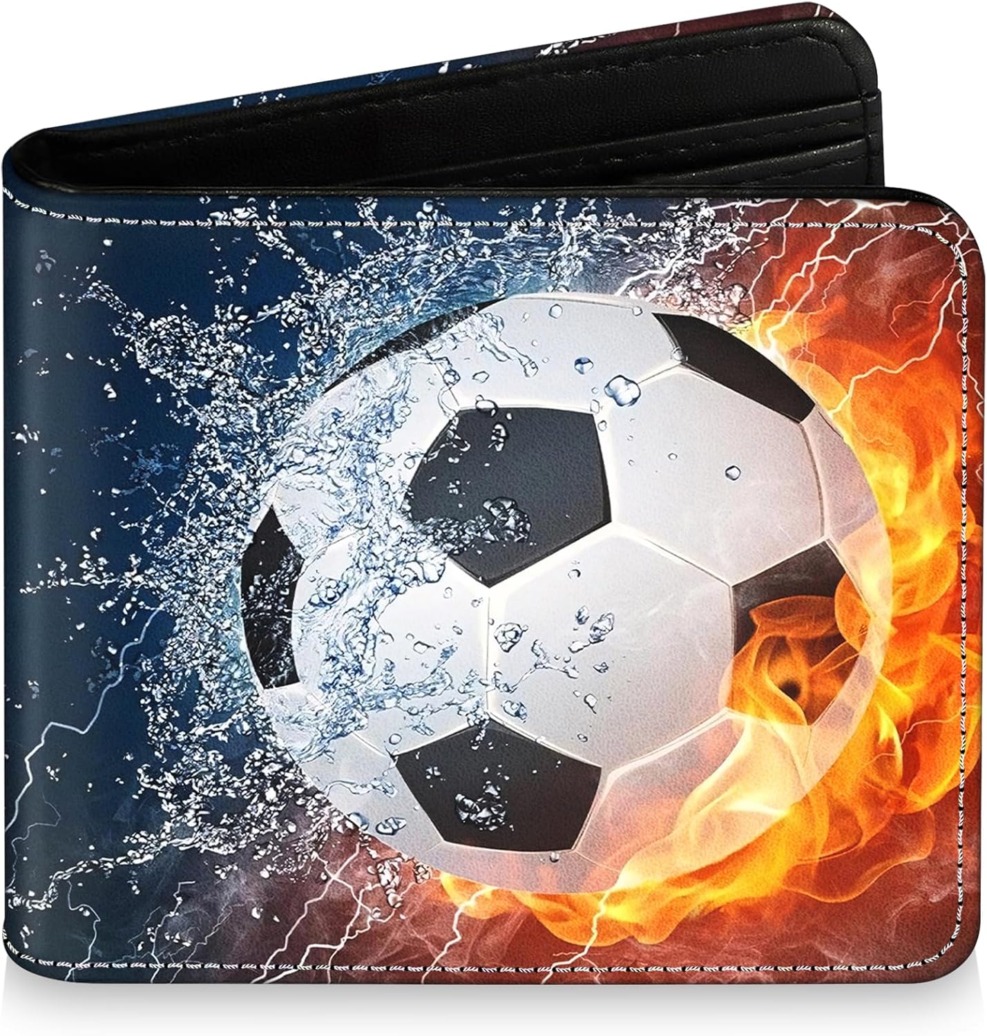 Amazon.com: Teen Boys Wallet for Kids - Soccer Kids Wallet for Boys ...
