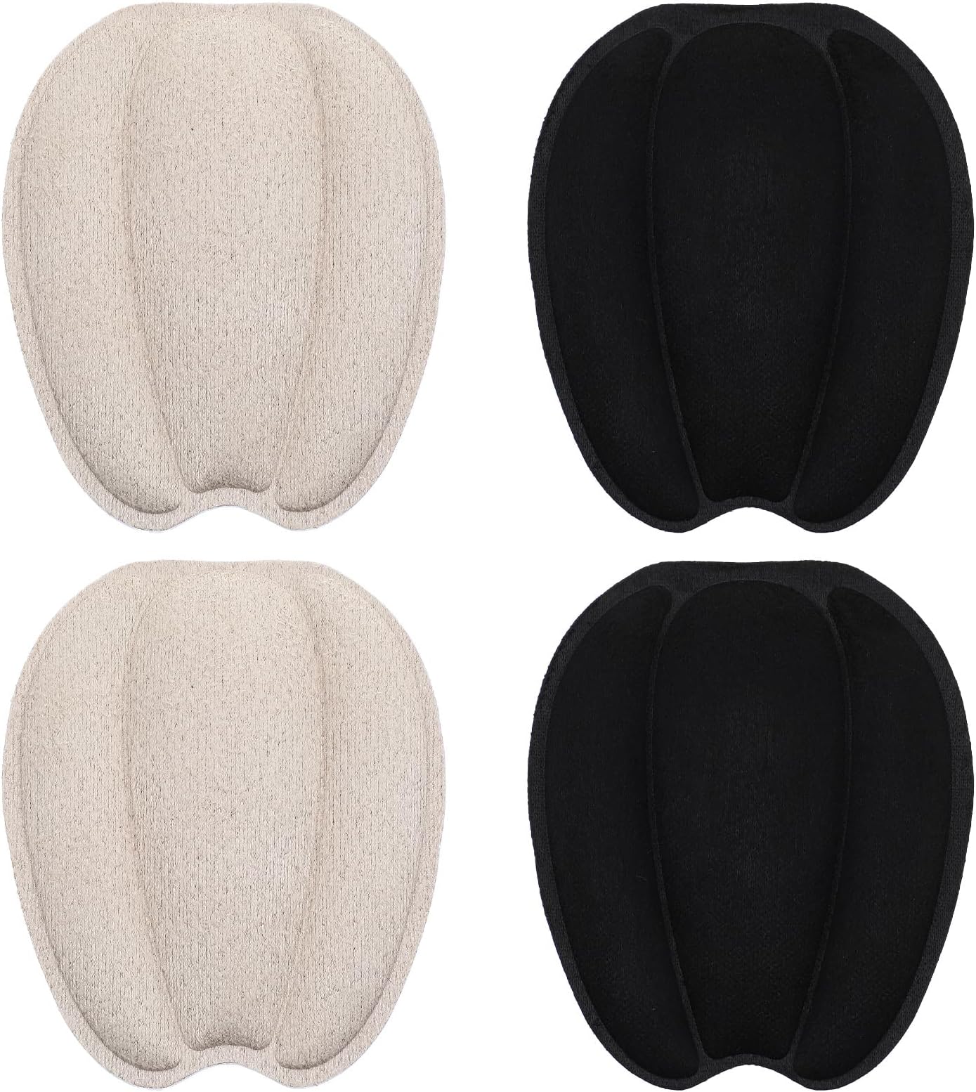 Amazon.com: Shyyween 3 Pairs Shoe Tongue Pads Leather Soft Self ...