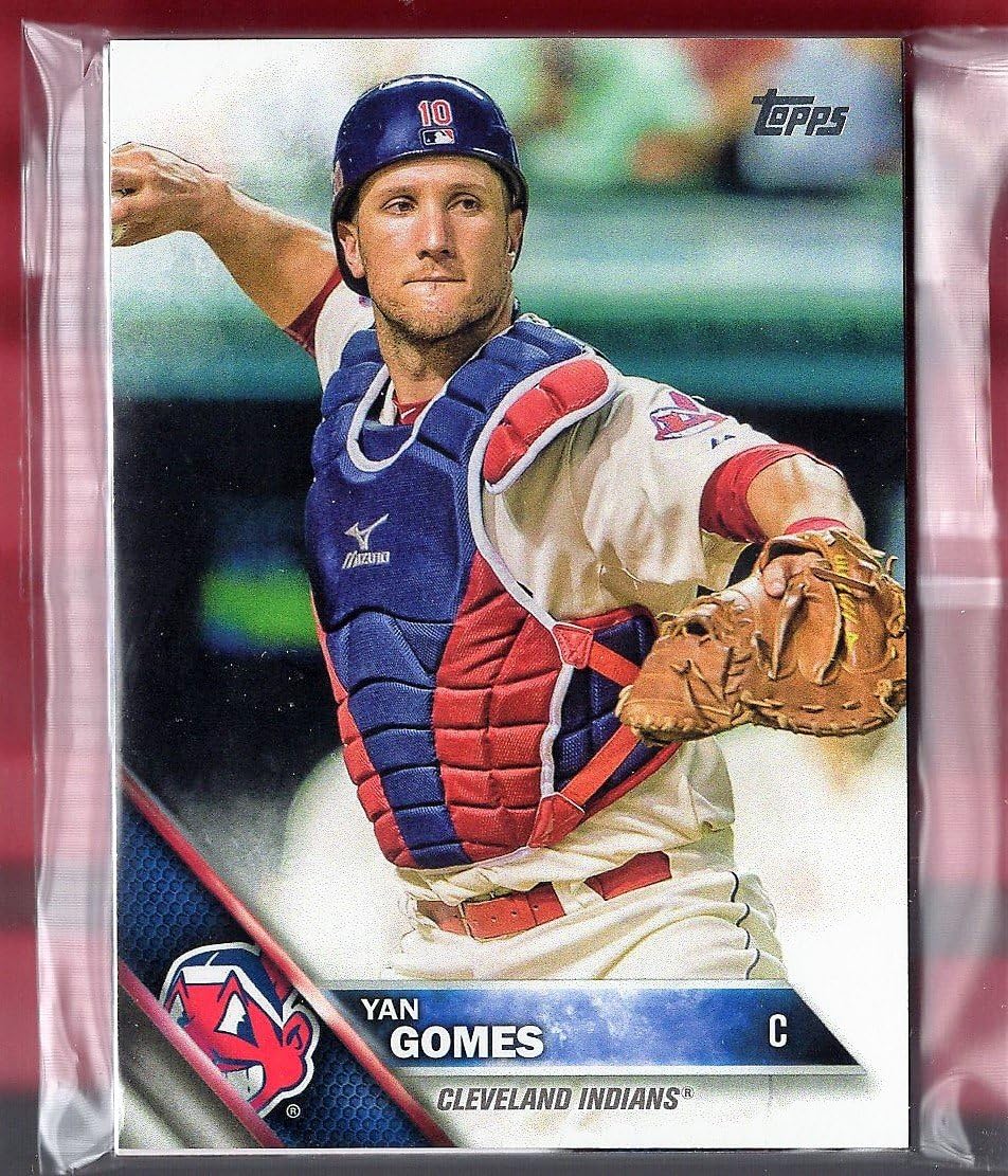 Amazon.com: 2016 Topps Series 1 & 2 CLEVELAND INDIANS Team Set 21 Cards ...