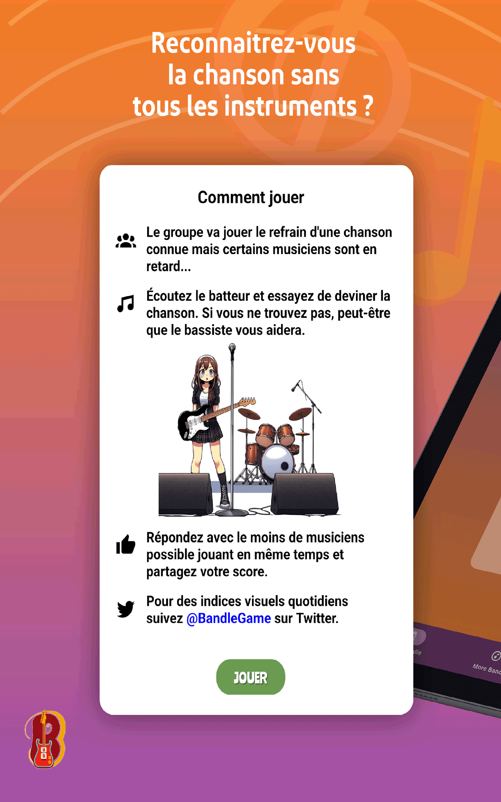 Bandle - Devinez la chanson - Application sur Amazon Appstore