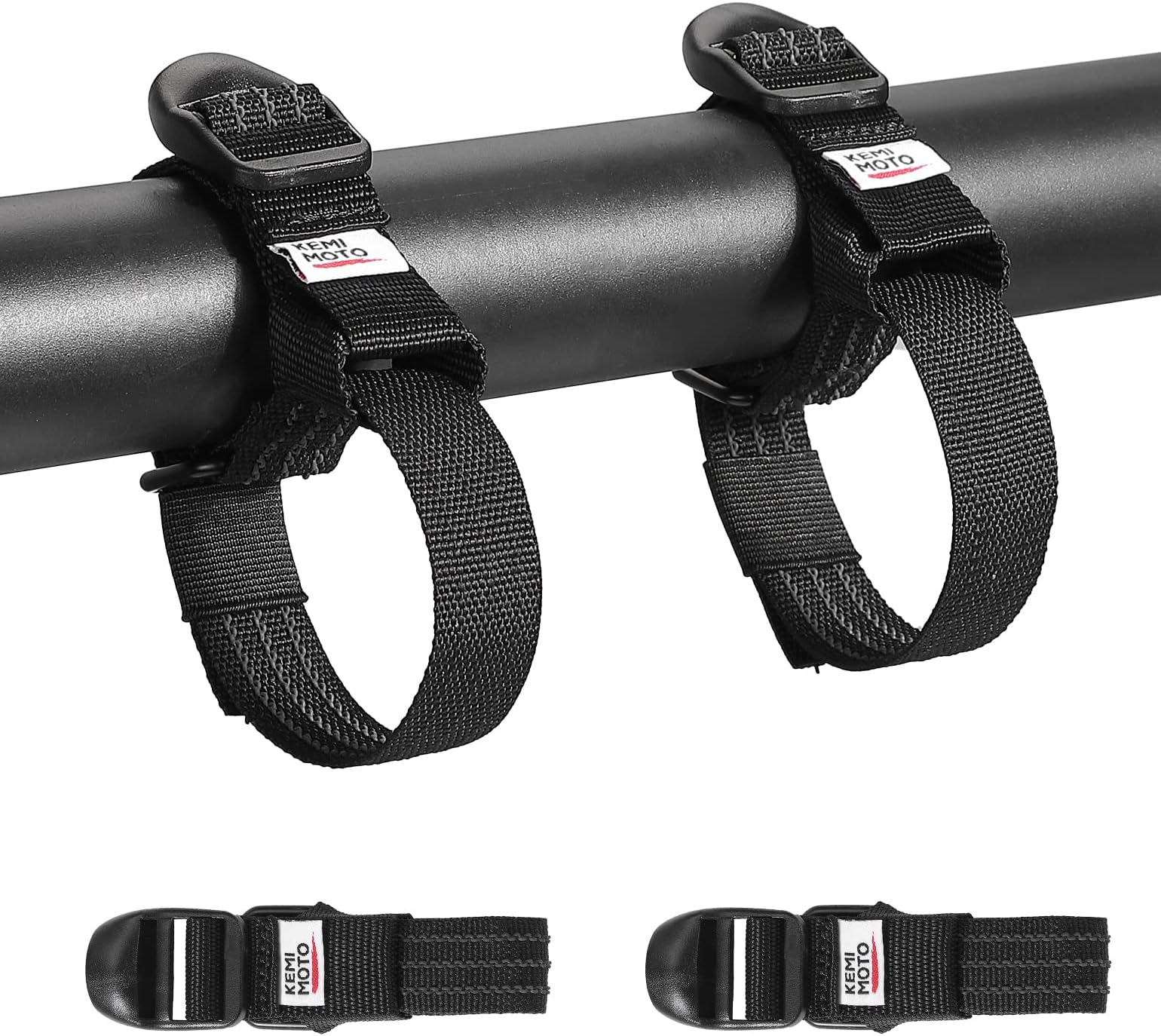 Amazon.com: KEMIMOTO 4 Pack Shovel Holder Roof Rack Straps Fits 1.5"-3. ...