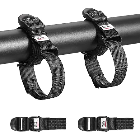 Amazon.com: KEMIMOTO 4 Pack Shovel Holder Rubber Roof Rack Straps Fits ...