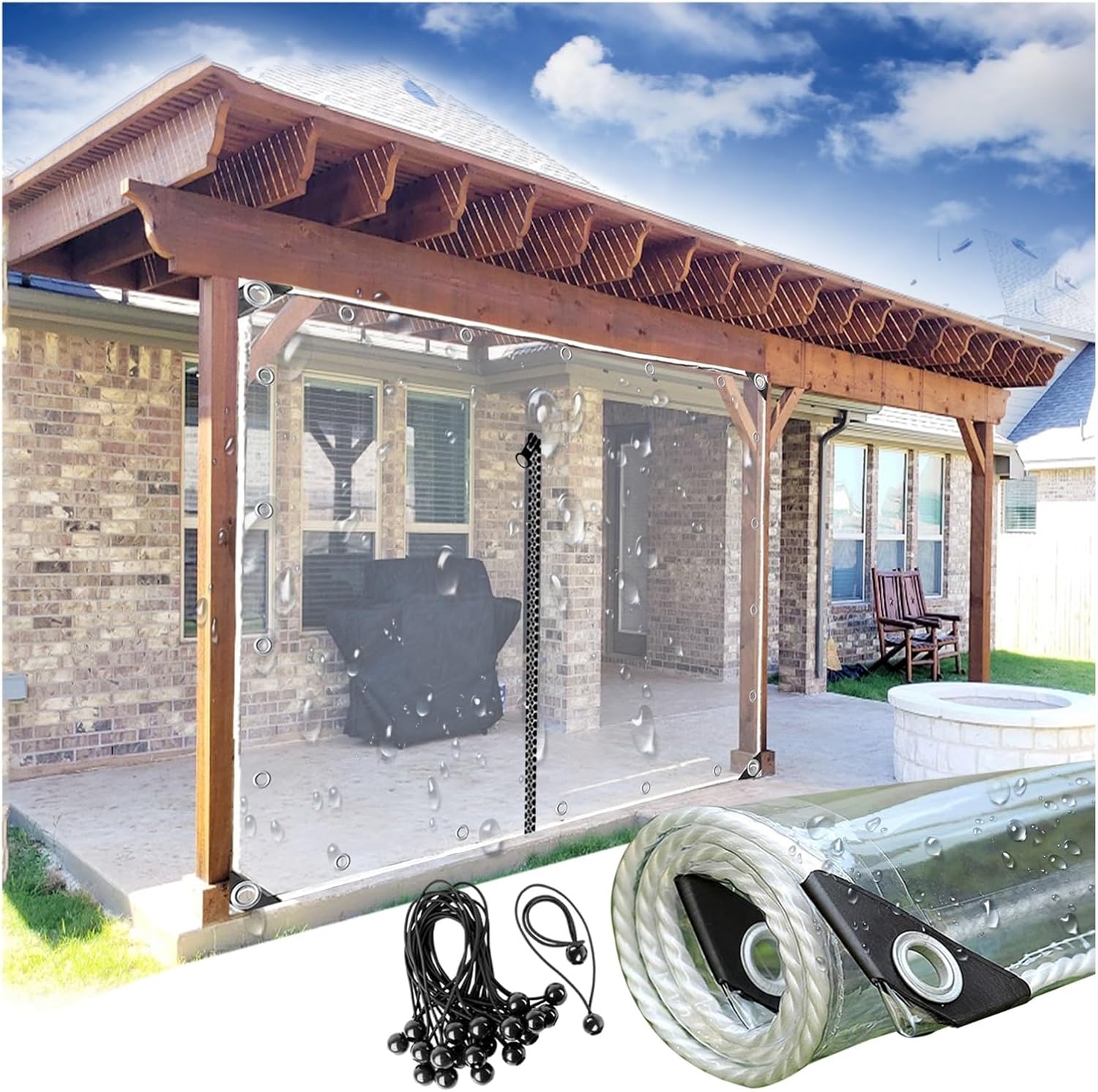 Wunderbar Windschutz Fr Pavillon Bilder