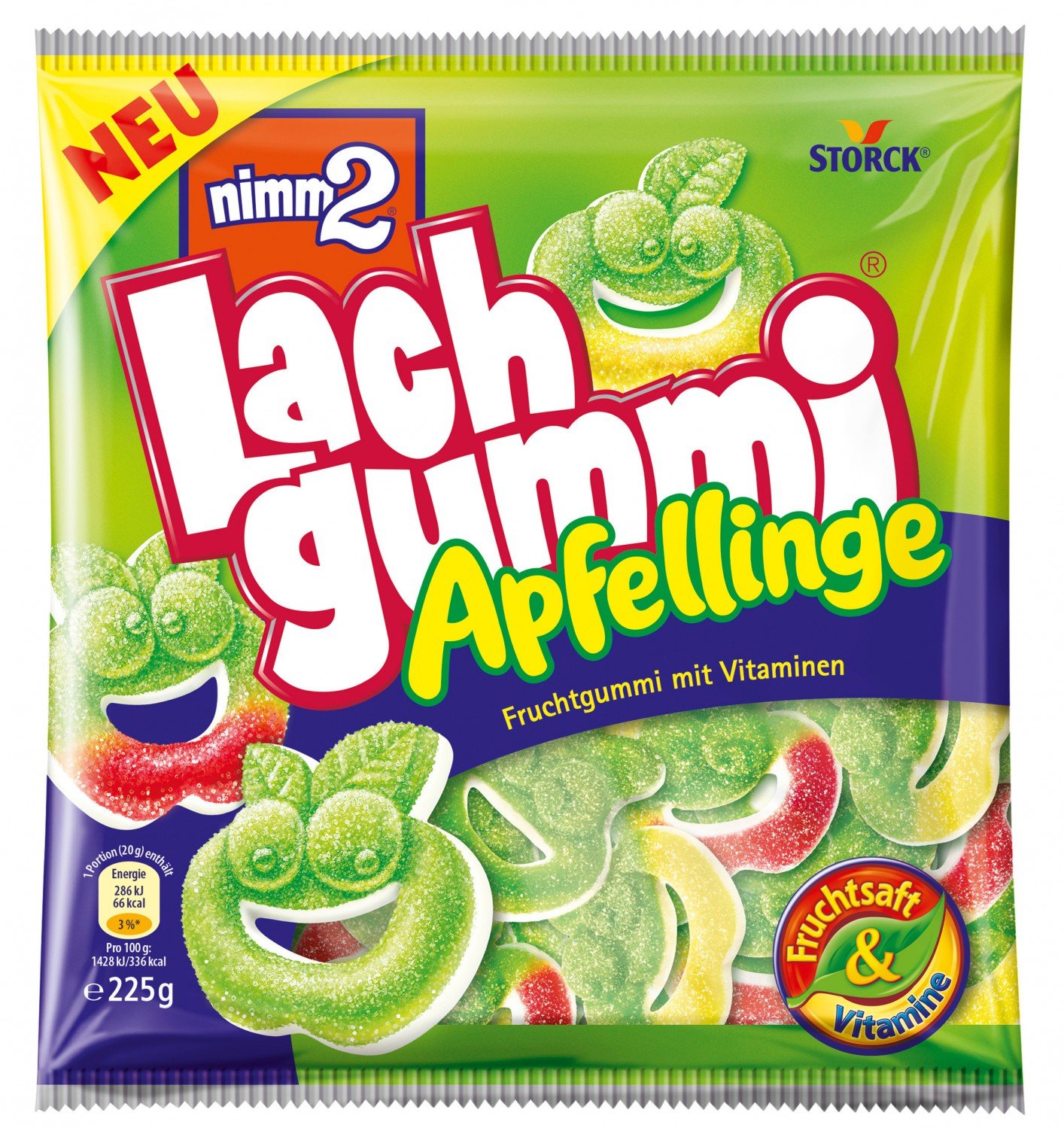 NIMM2 LACHGUMMI SOFTIES 225G : Amazon.de: Lebensmittel & Getränke