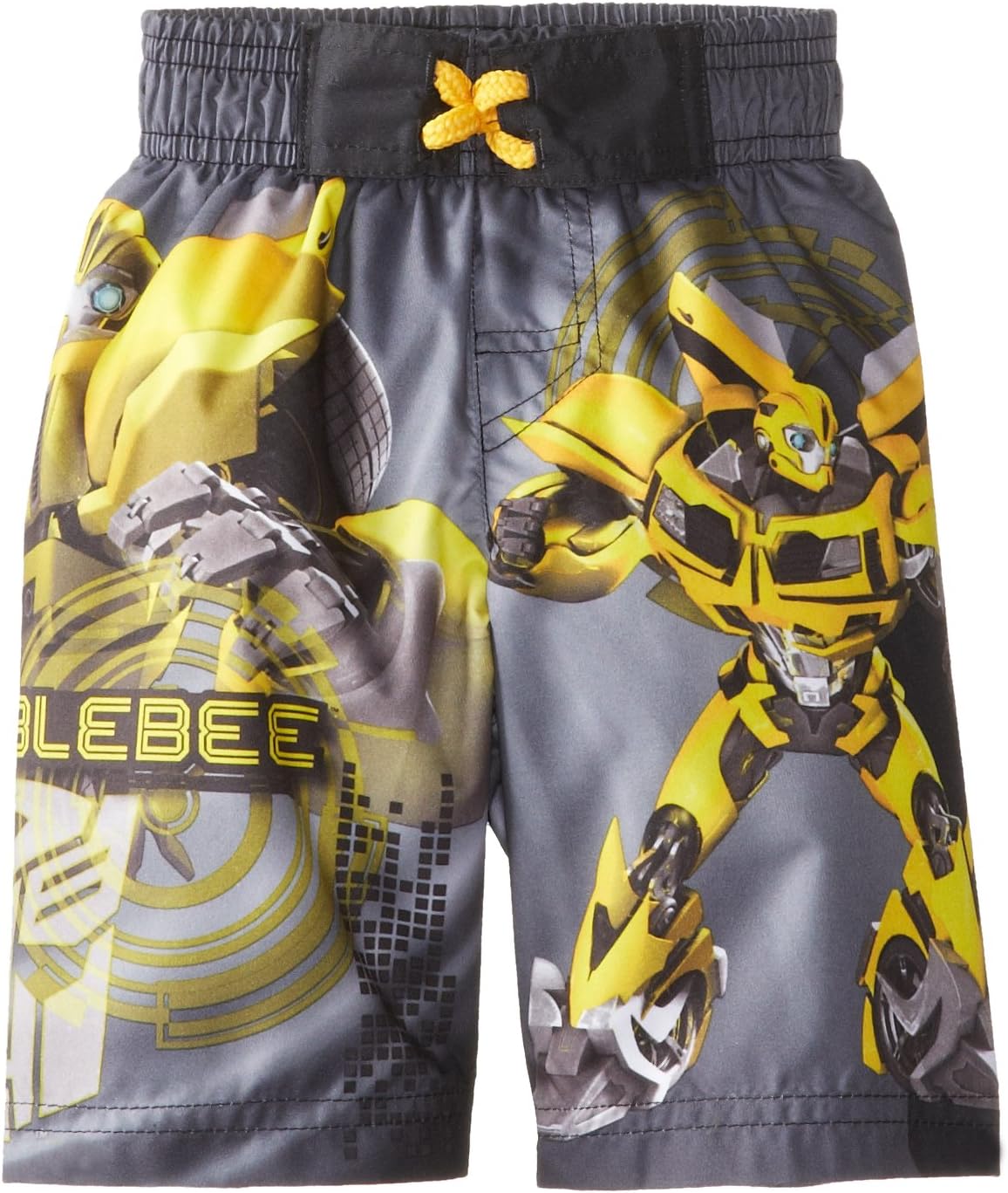 Amazon.com: Hasbro Little Boys' Transformers Bumble Bee Swim Trunk ...