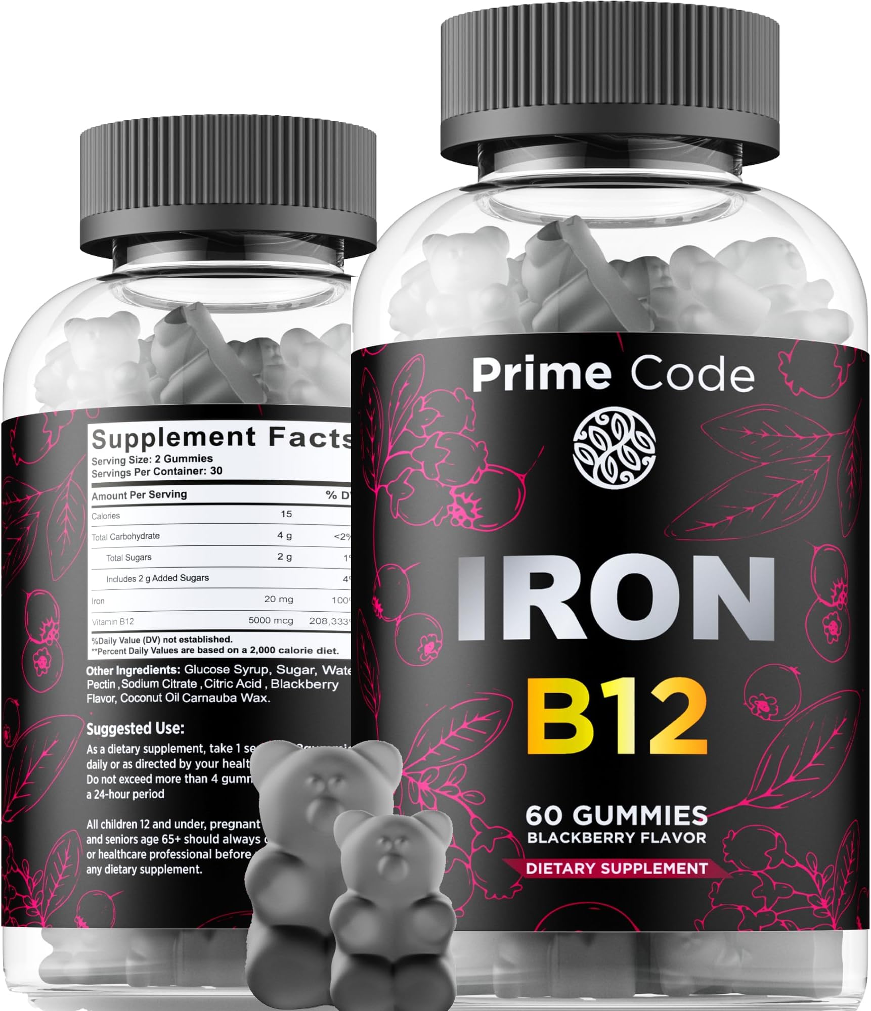 Amazon.com: Jamieson Iron + Vitamin B12, 45 chewable tabs : Health ...