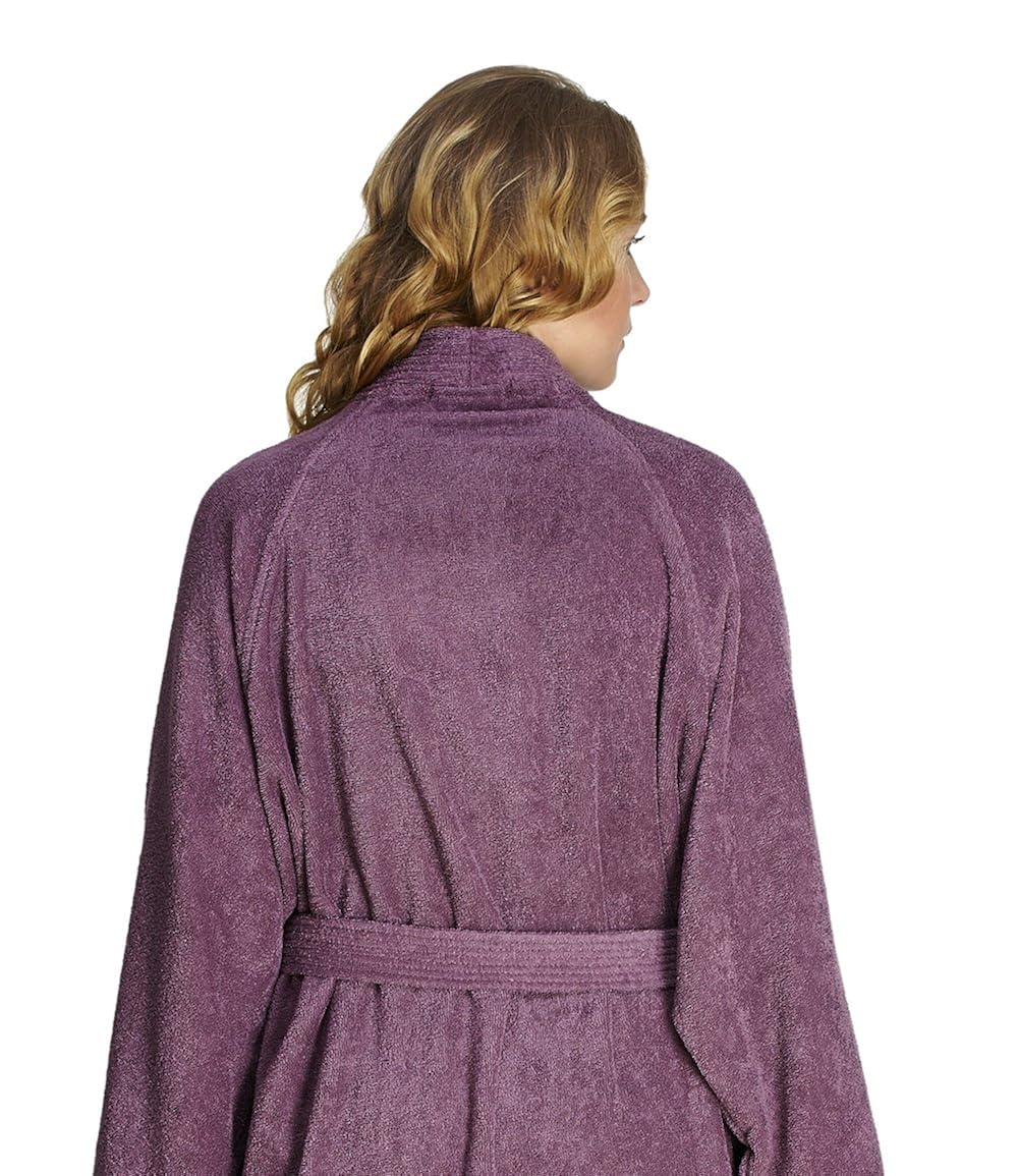 Arus Women's Atlantis Kimono Style Turkish Cotton Terry Cloth Bathrobe ...