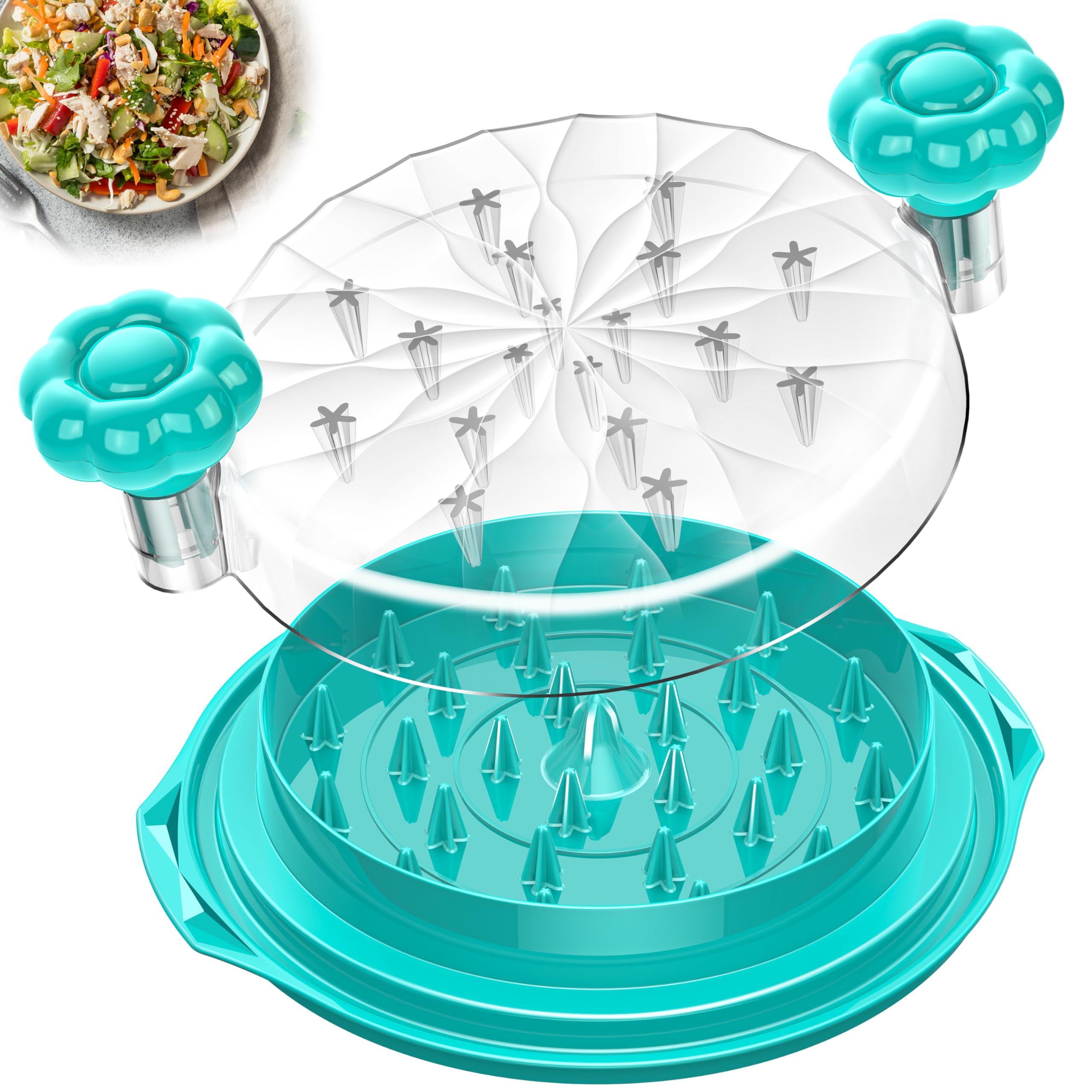 Amazon.com: Chicken Shredder Tool Twist Large - 10'' Pro Meat Shredders ...