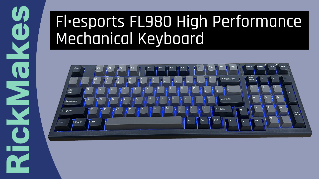 Watch Fl esports FL980 High Performance Mechanical Keyboard on Amazon Live