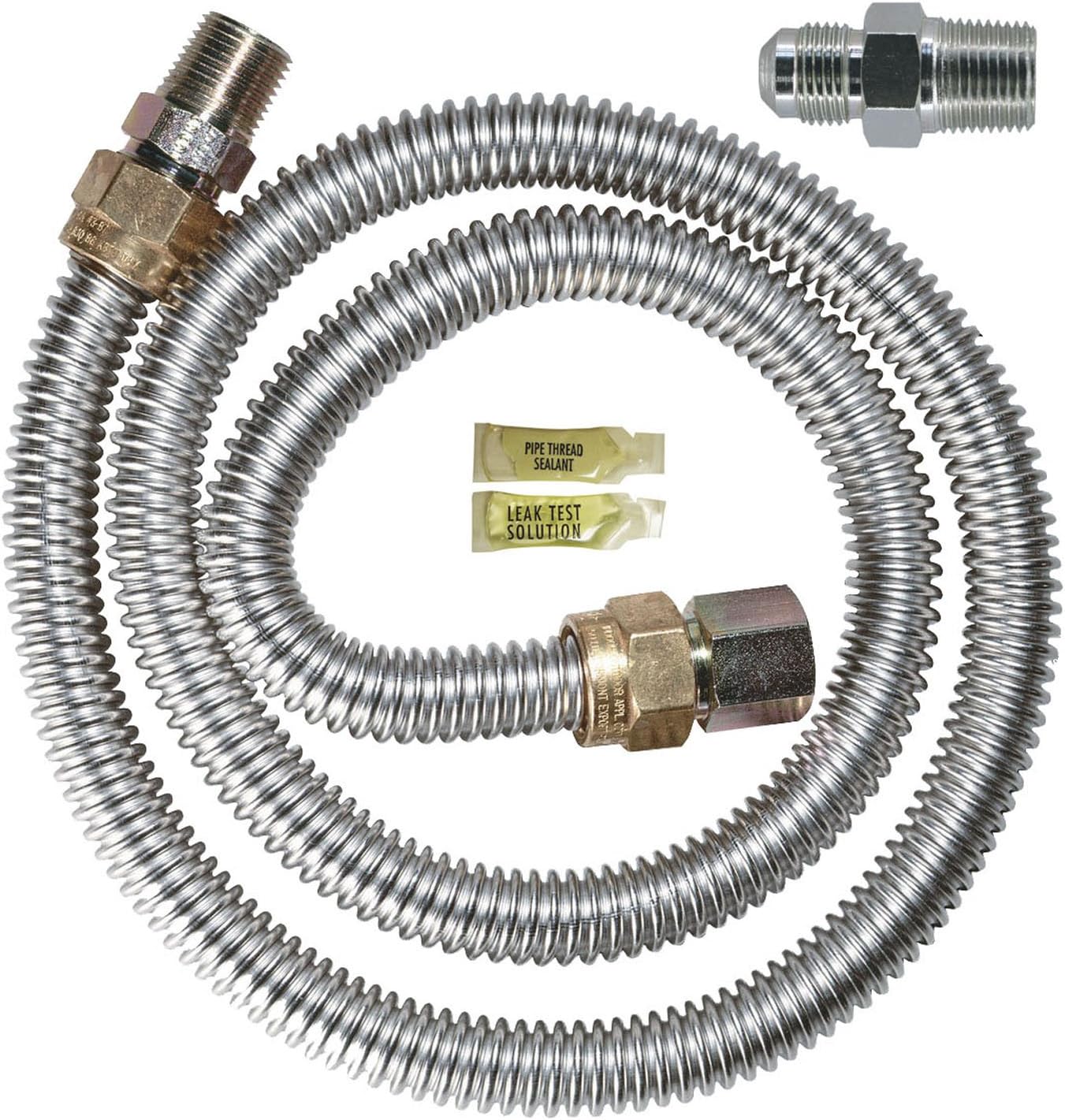 Dormont Supr-Safe Gas Appliance Connector Kit (0145805) 20-3122KIT-48B ...