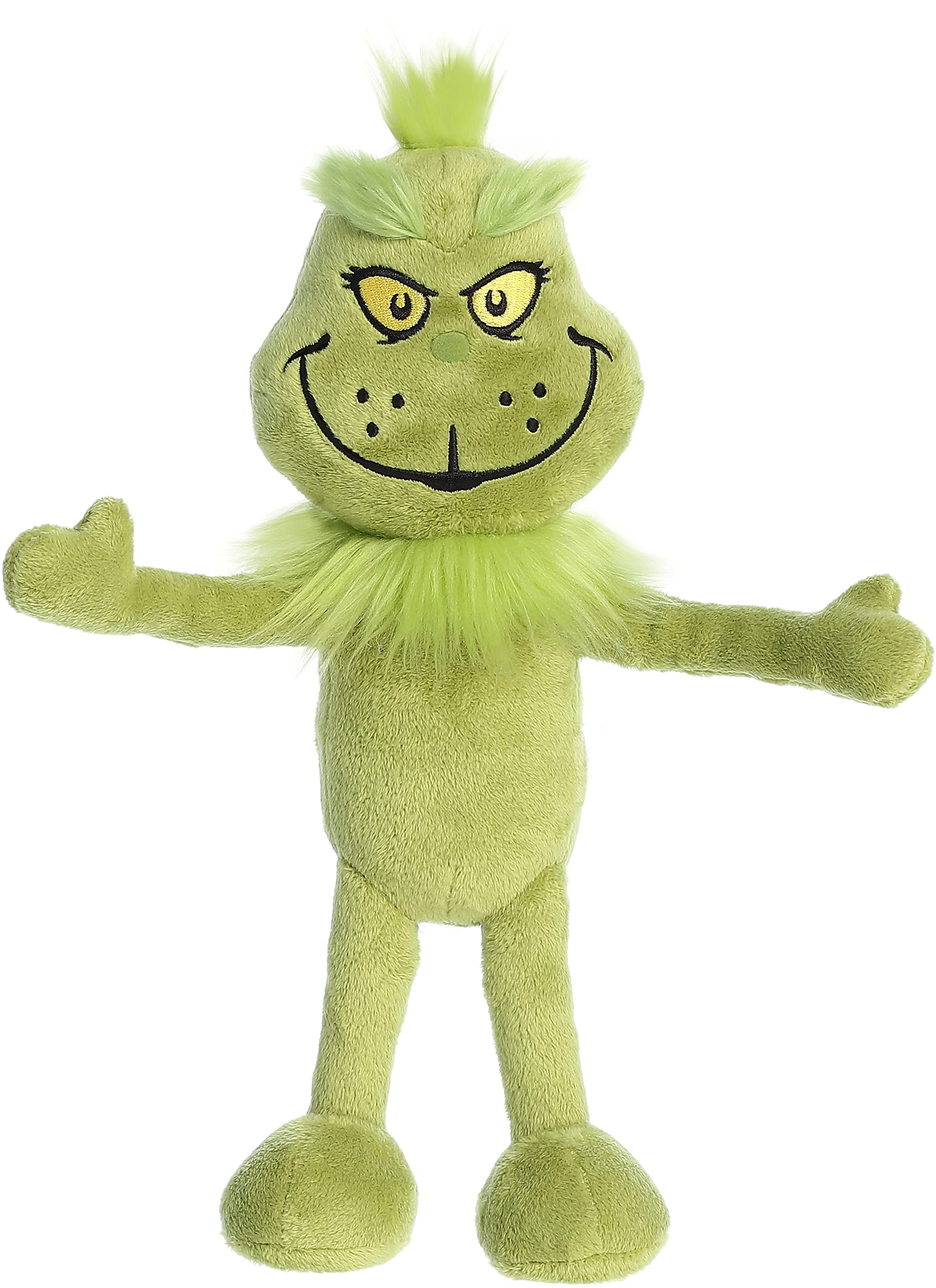 Amazon.com: Aurora® Whimsical Dr. Seuss™ Grinch Armature Stuffed Animal ...