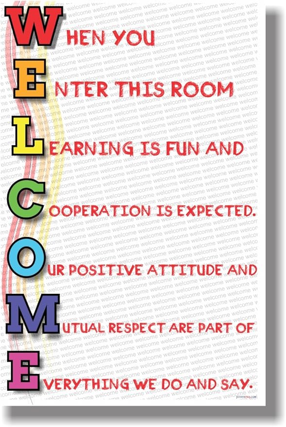 Amazon.com: Welcome - When You Enter This Room (rainbow) - NEW ...