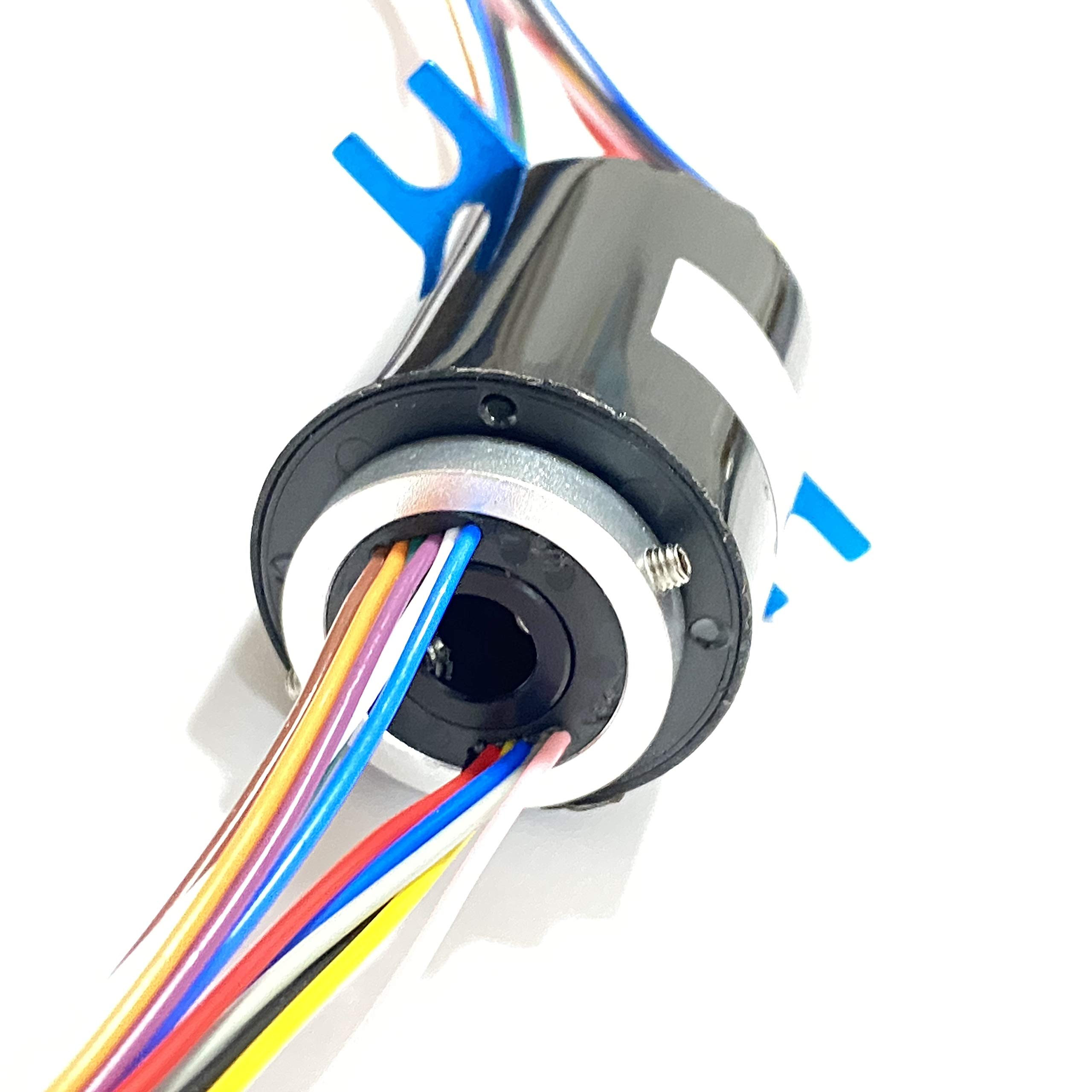 Snapklik.com : Through Hole Conductive Rotary Slip Rings Electrical ...
