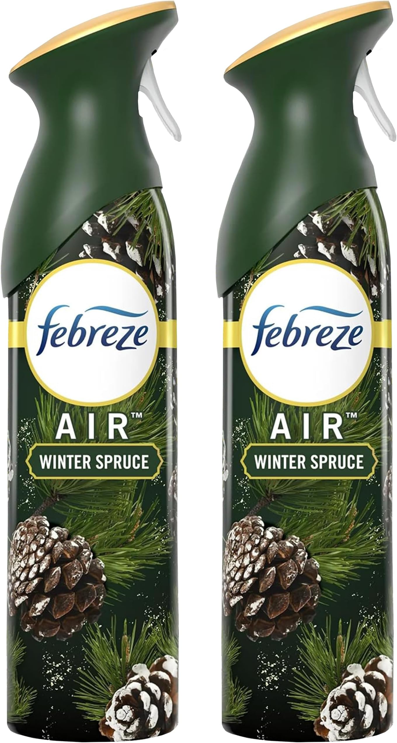 Amazon.com: Febreze Air Freshener Winter Spruce, 2 Pack, Christmas Tree ...