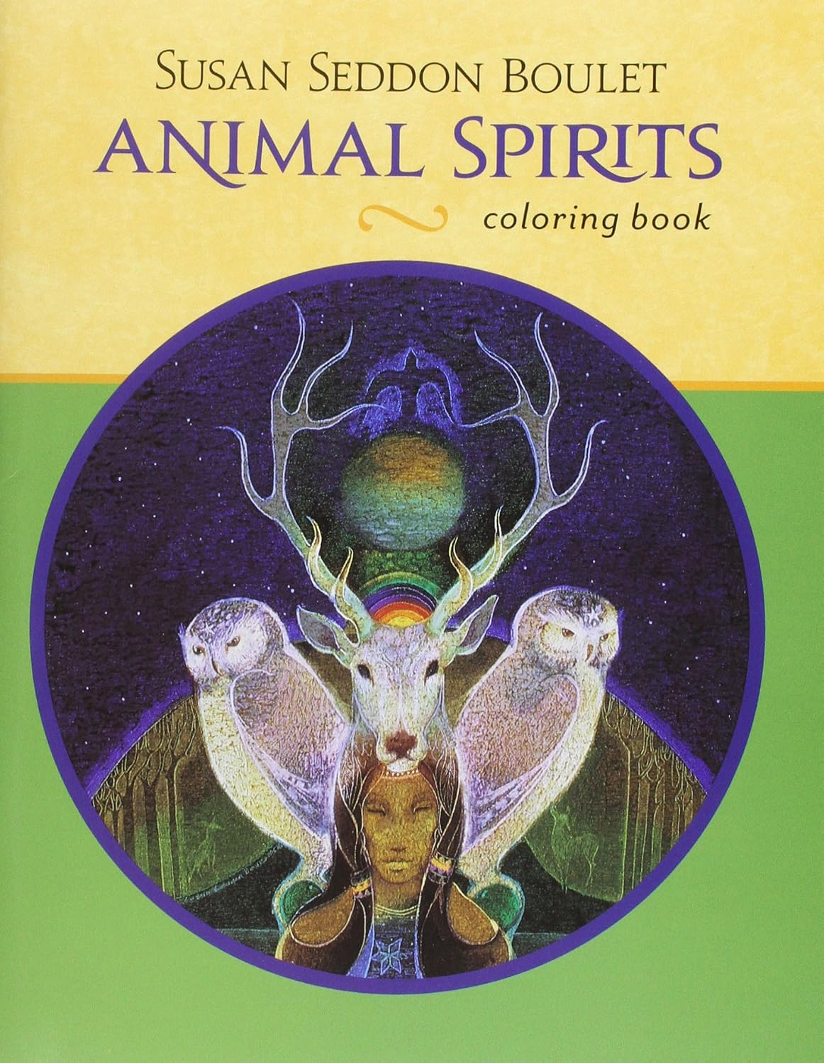 Animal Spirits Susan Seddon Boulet Colouring Book: Amazon.co.uk: Boulet ...