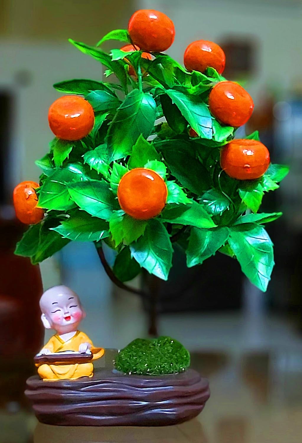 Buy BANSURI Decorative Artificial Bonsai Fruit Plants for Home Decor ...