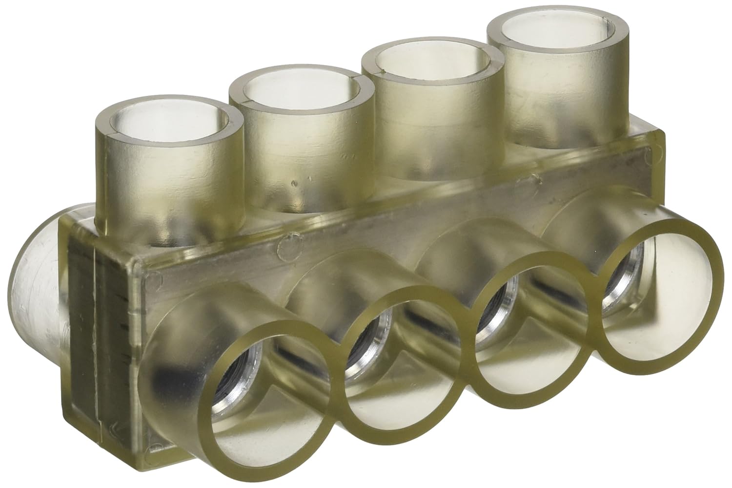 Burndy BIBD600-4 Unitap Multi Port Double-Sided, 4 Ports, 4-600 AWG ...