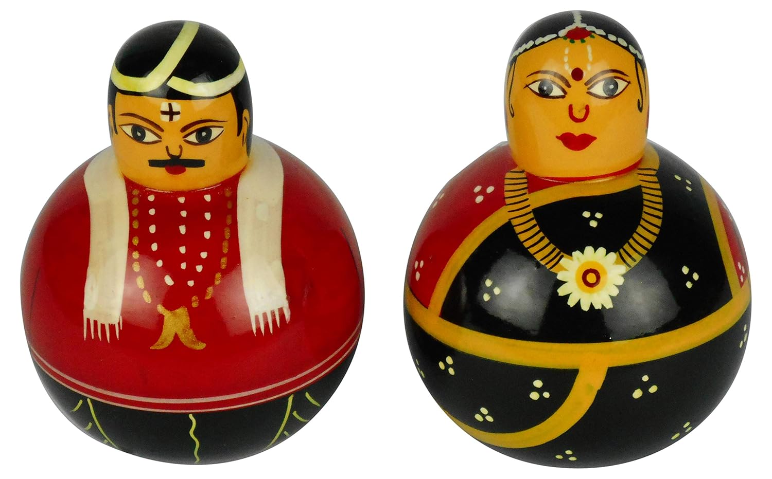 Crafts Worth Balancing Doll - Men & Women (Pack of 2) : Amazon.in: Toys ...