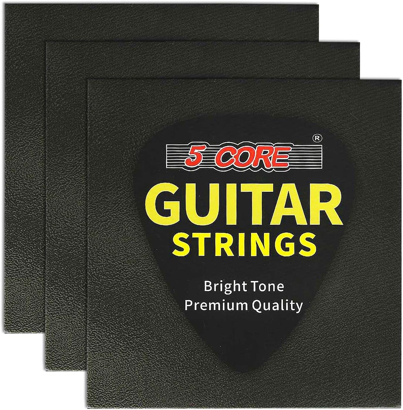 Amazon.com: 5 Core 3 Packs Guitar strings 6 Nickel Acoustic Electric ...