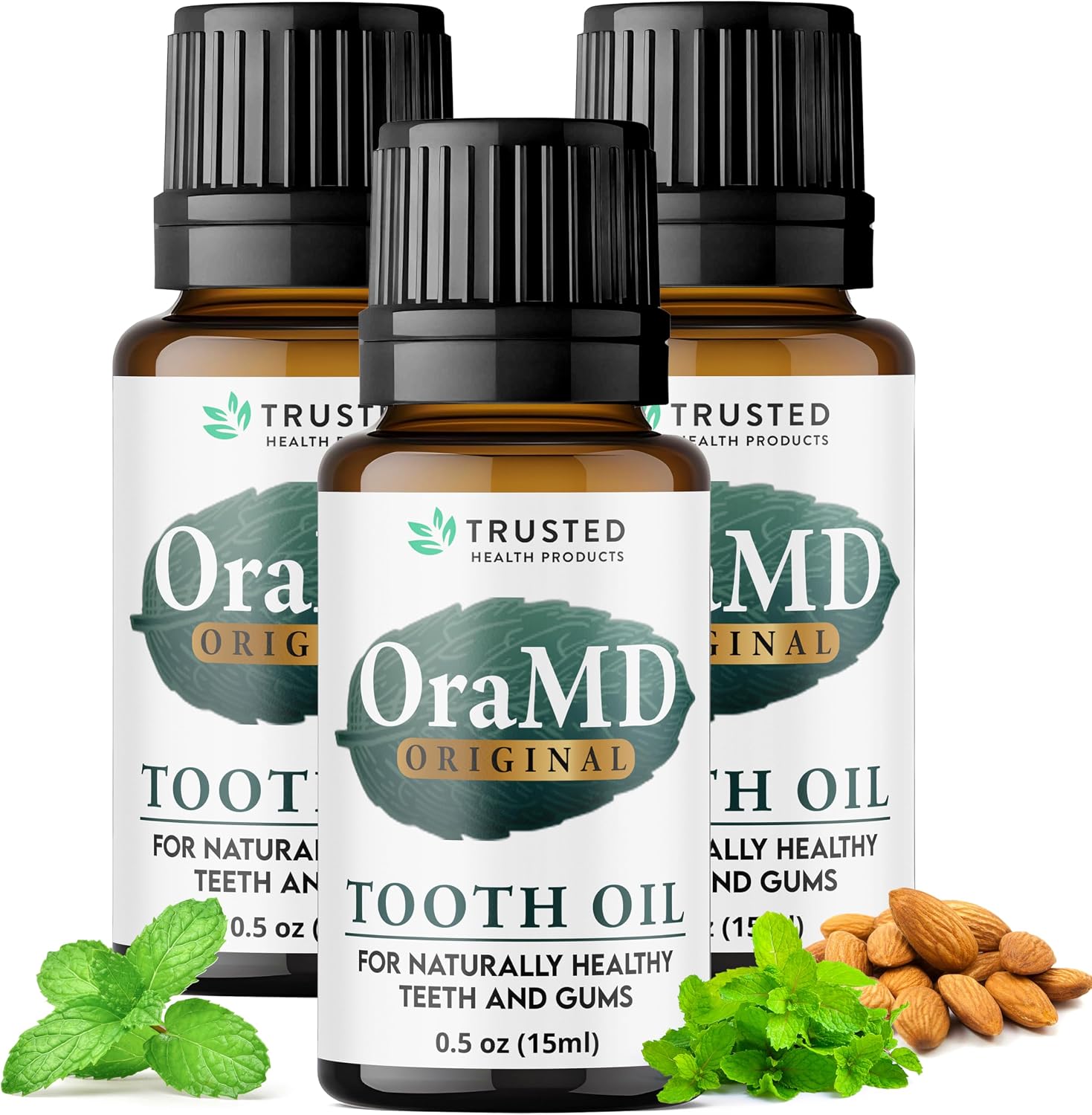 Amazon.com : OraMD 4-in-1 Original Strength Tooth Oil- Clinically ...