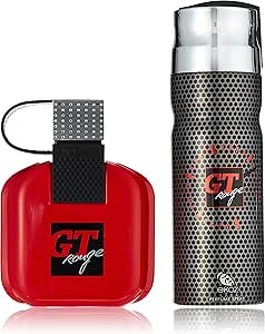 Ekoz Gt Rouge Eau de Perfume 100ml + Deodorant 200ml Gift Set for Men ...