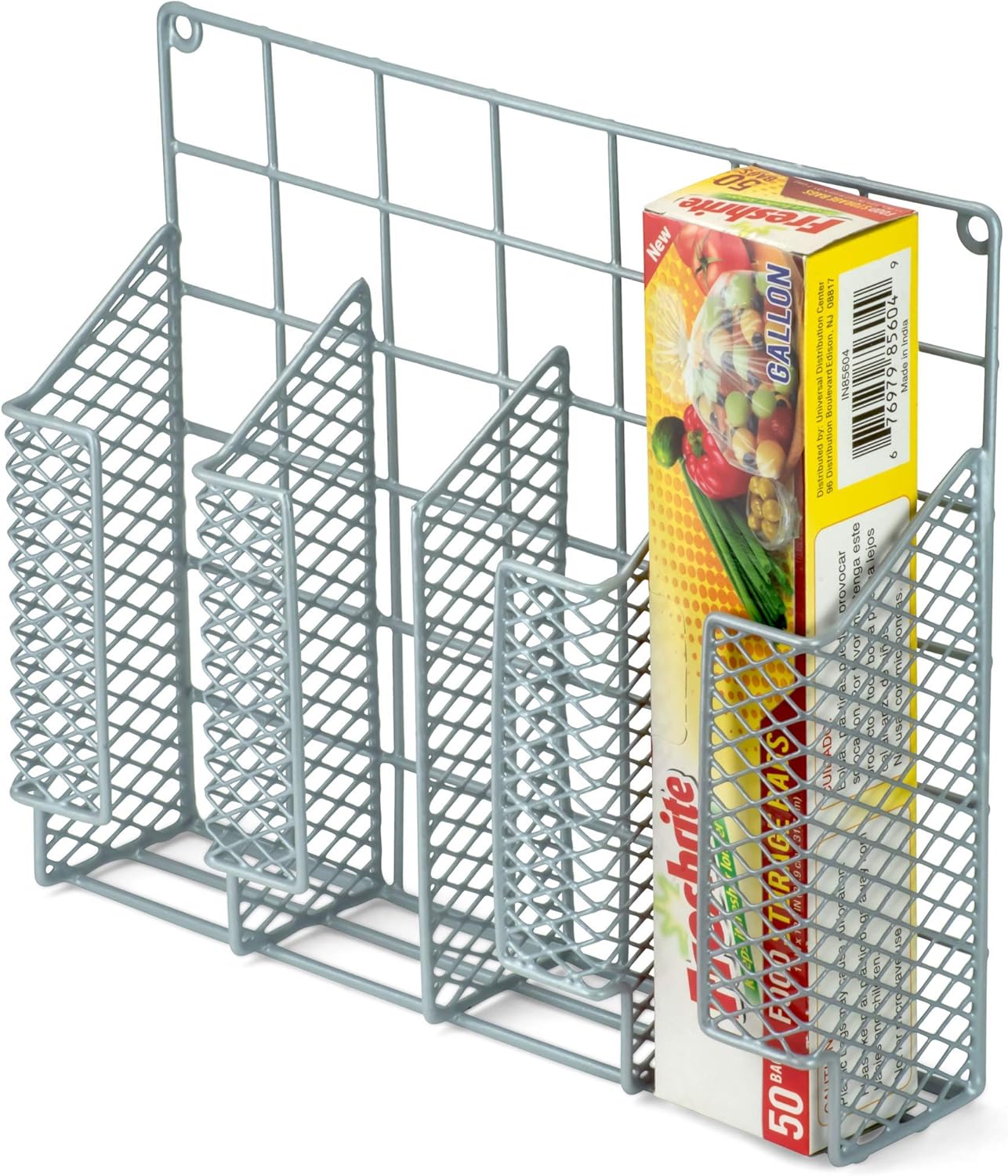 Amazon.com: DecorRack Wrap Organizer Rack, Wall and Cabinet Door Mount ...