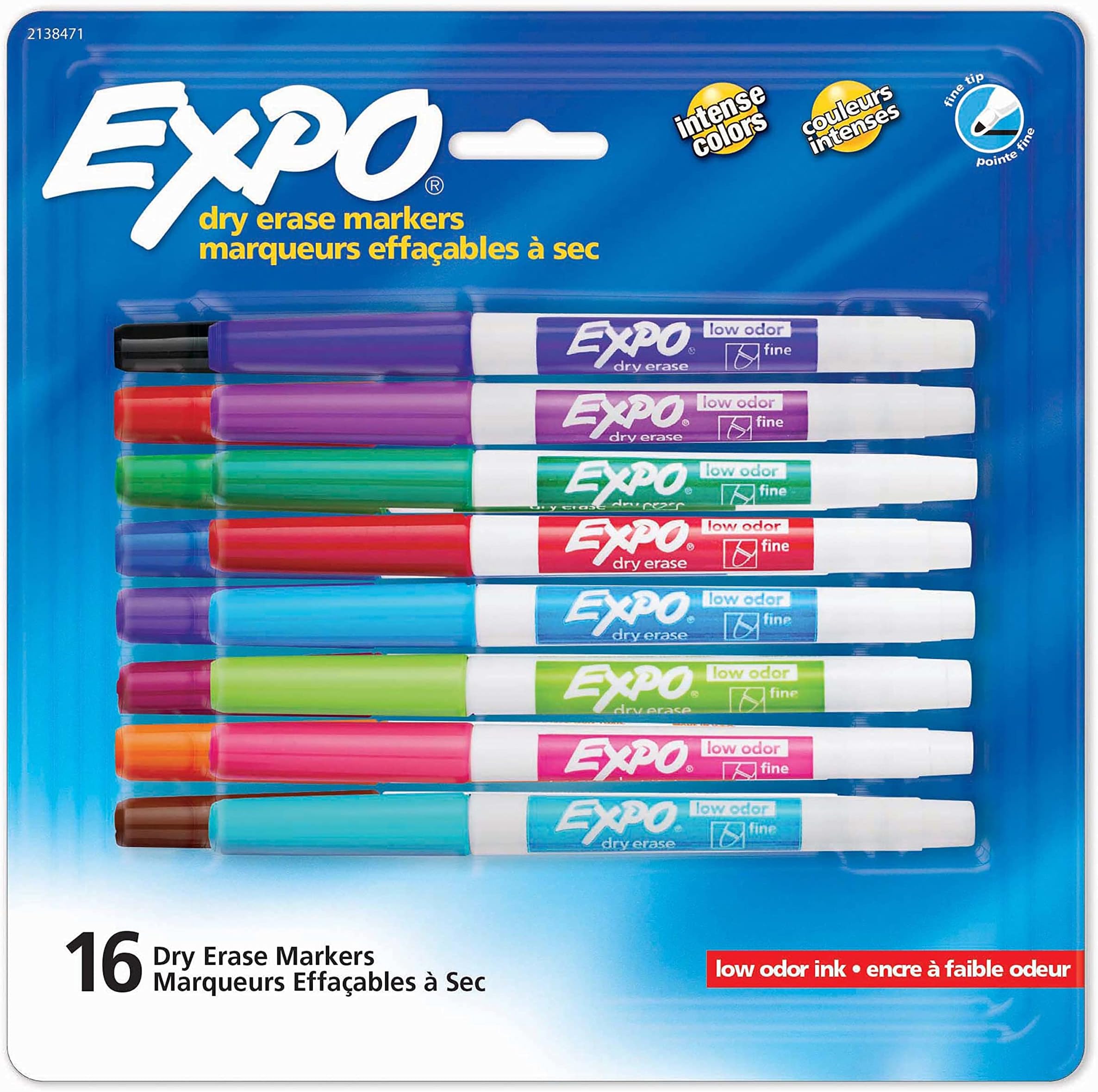 Amazon.com : EXPO Dry Erase Markers, Whiteboard Markers with Low Odor ...