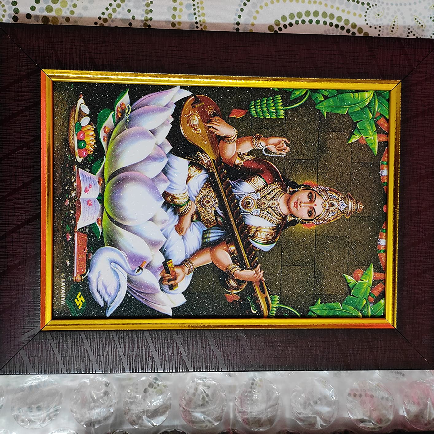 Garuda Photos - Goddess Saraswati Devi Photo Frame; Saraswati ...