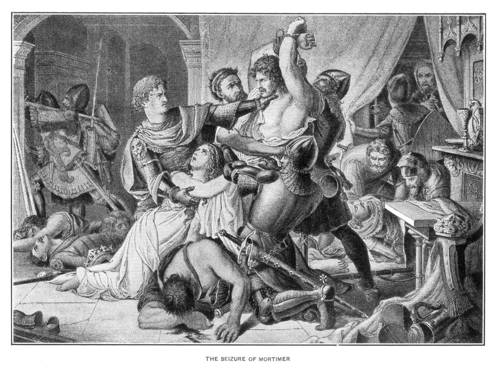 The Seizure Of Roger De Mortimer In Nottingham Castle