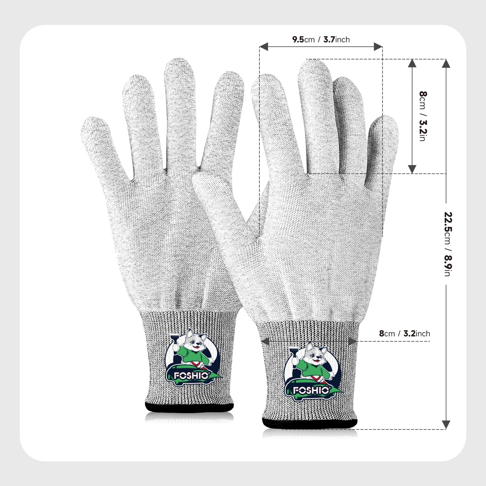 Snapklik.com : Grey Vinyl Wrap Gloves, Professional Carbon Fiber Anti ...