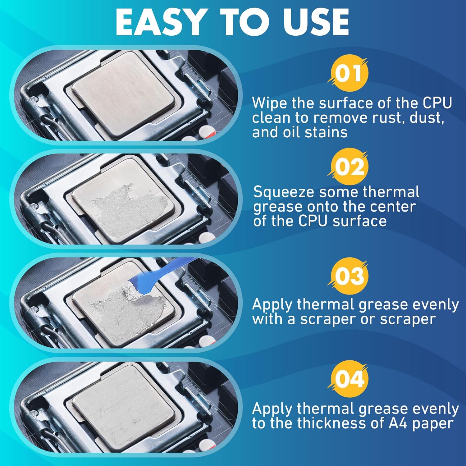 100g CPU Thermal Paste Silver High Performance Philippines | Ubuy