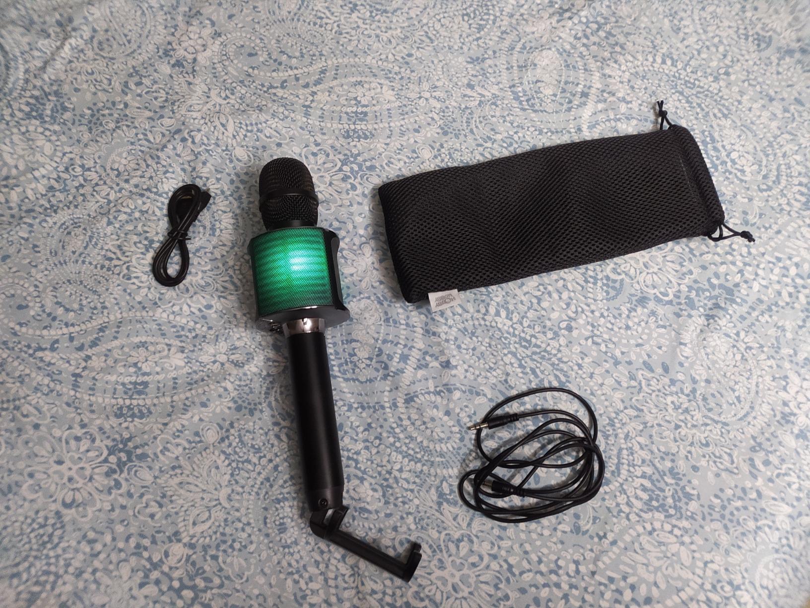 Mitashi Wireless Karaoke Mic with Inbuilt Speakers and Bluetooth MK ...