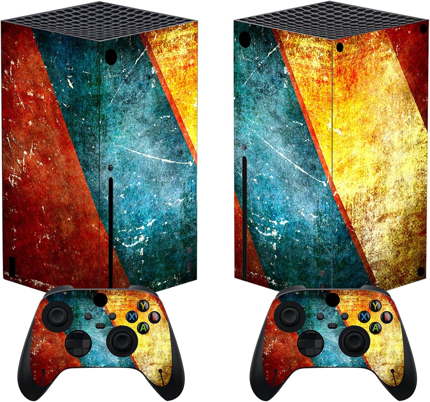 Amazon.com: PlayVital Aging Custom Vinyl Skins for Xbox Core Wireless ...