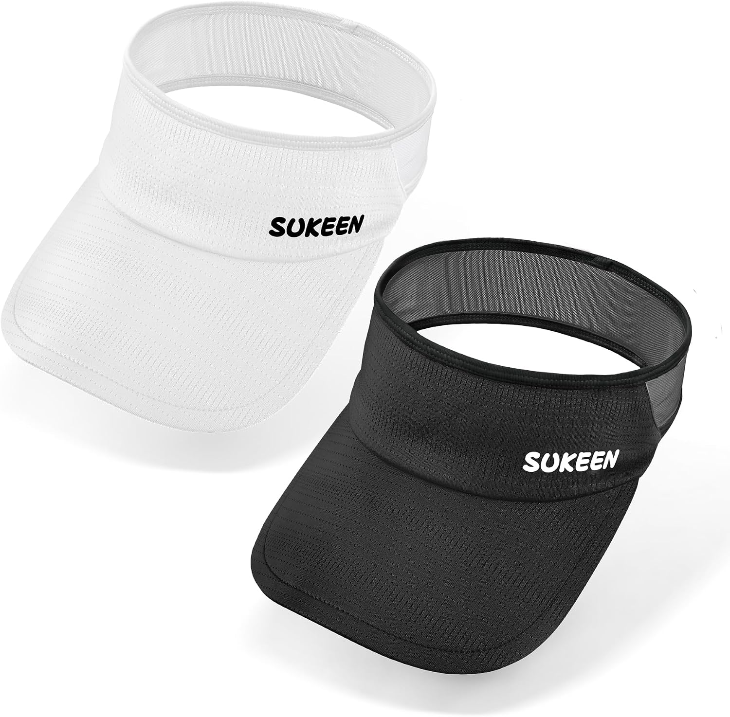 Amazon.com: Sukeen 2 Packs Kids Sun Visor Hats for Girls Boys ...