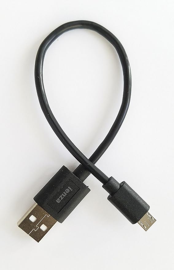 Amazon.com: ienza Short Micro USB Charging Cable for Bluetooth ...