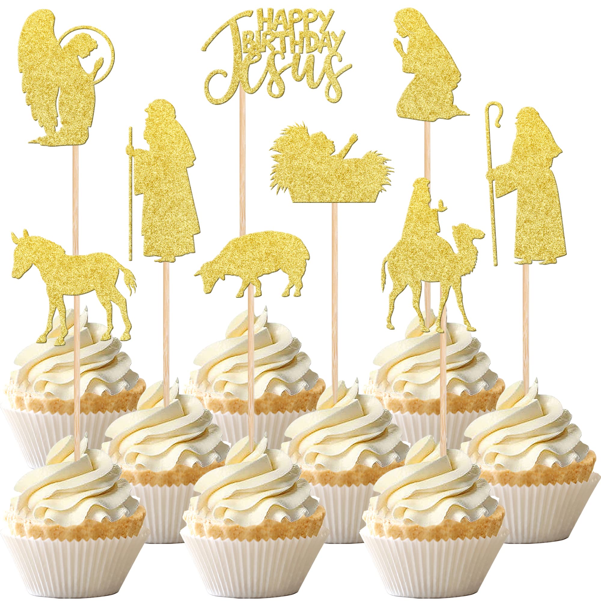 Jesus Cupcake Toppers