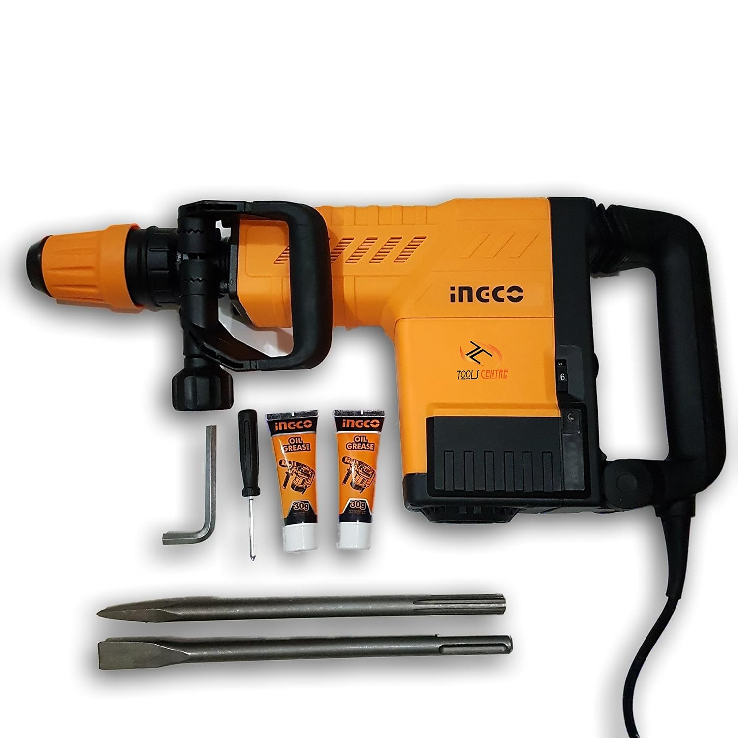 ToolsCentre Anti-Vibrating 11kg Variable Speed Demolition Hammer ...
