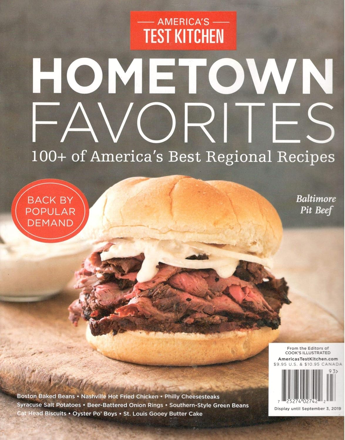 America's Test Kitchen Magazine Hometown Favorites 100+ of America's ...