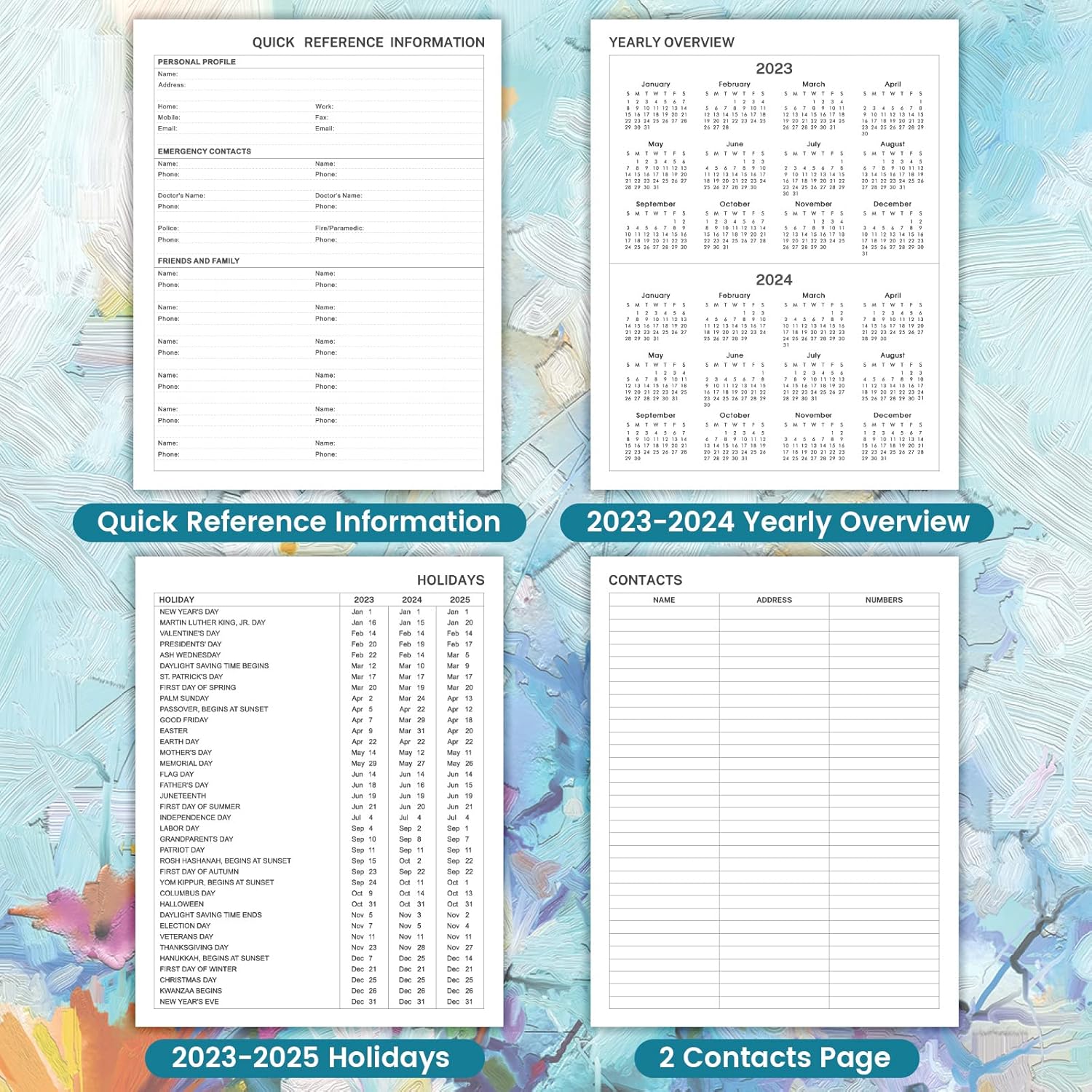Buy 2023-2024 Planner - Weekly & Monthly Planner 2023-2024, JUL 2023 ...