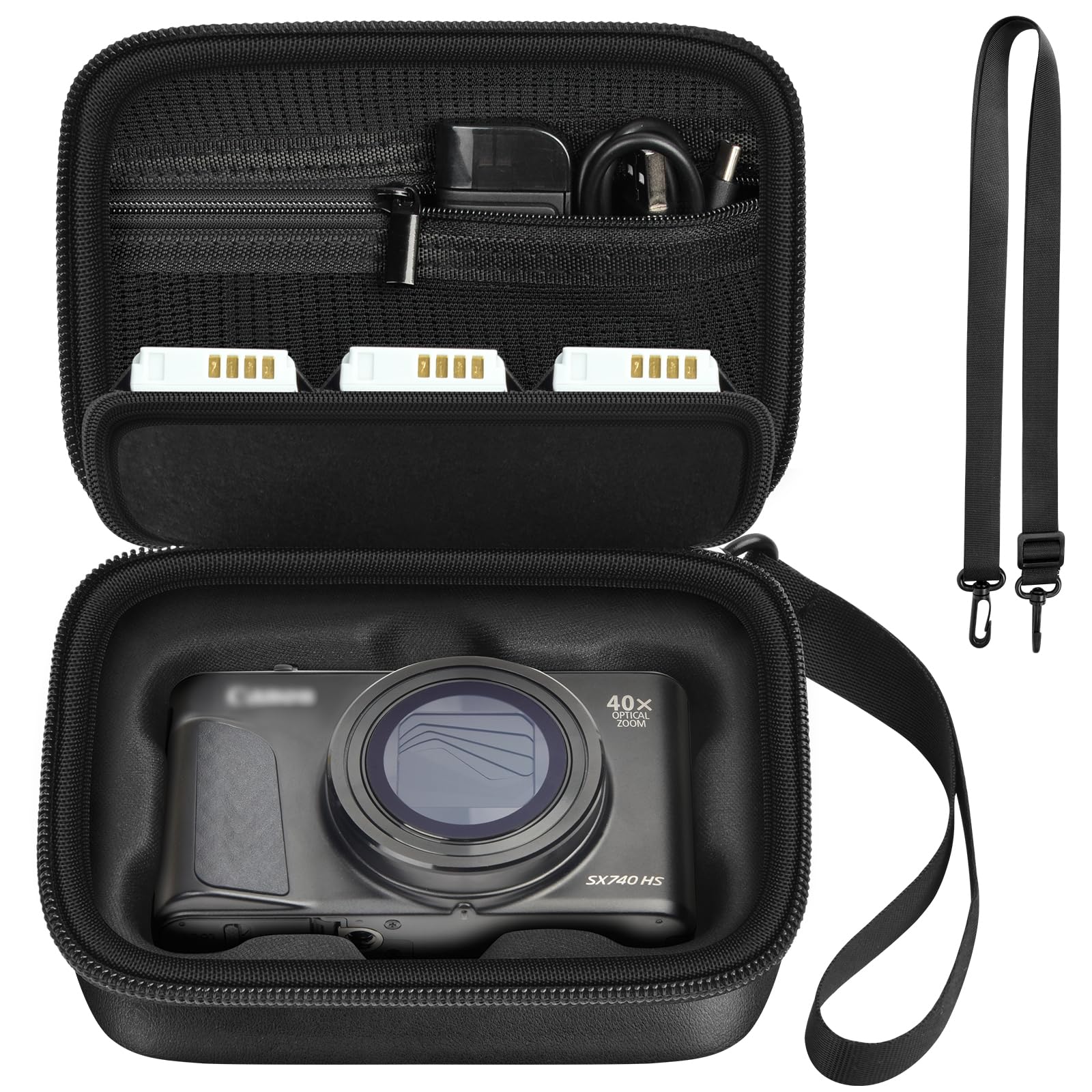 Amazon.com : GWCASE Camera Bag for Canon PowerShot SX740/ SX720/G7X ...