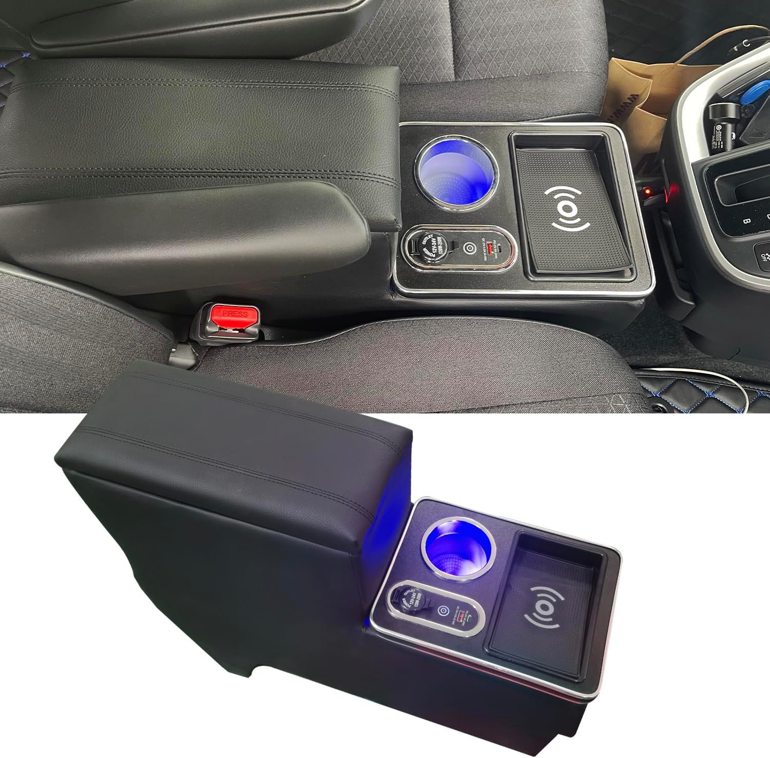 Amazon | コンソールボックス NOAH VOXY 新型 90系 ガソリン車 ハイブリッド車 アームレスト トヨタ ヴォクシー ノア ...