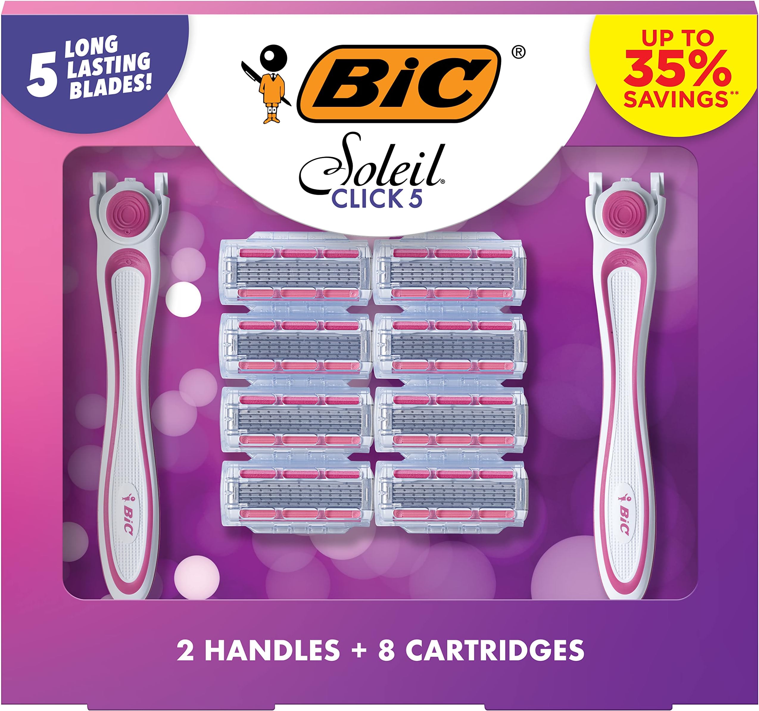Amazon.com: BIC Soleil Sensitive Advanced Women's Disposable Razors ...