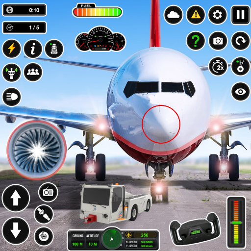 Airplane Flight Sim 3D Games: Pilot Airplane Simulator games - App on ...