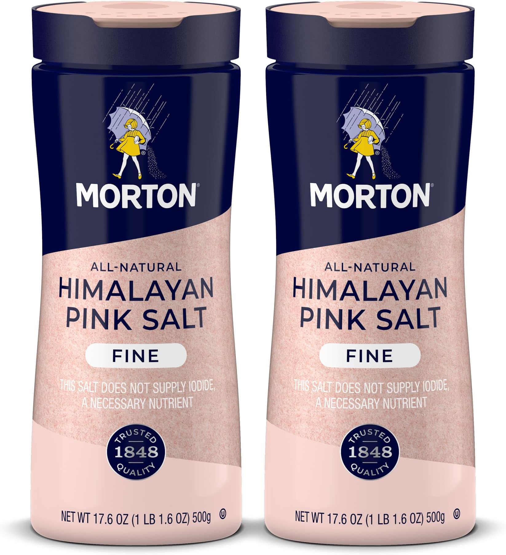 Amazon.com : Morton, Plain Salt, Round Cans, Non-Iodized, All-Purpose ...