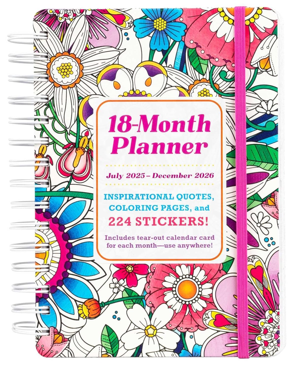 Amazon.com: 2026 Coloring Planner: 9781667205007: Editors of Thunder ...