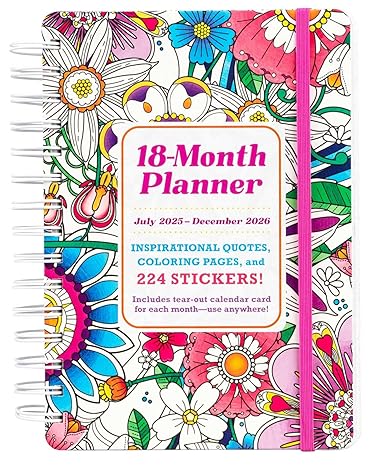 Amazon.com: 2026 Coloring Planner: 9781667205007: Editors of Thunder ...