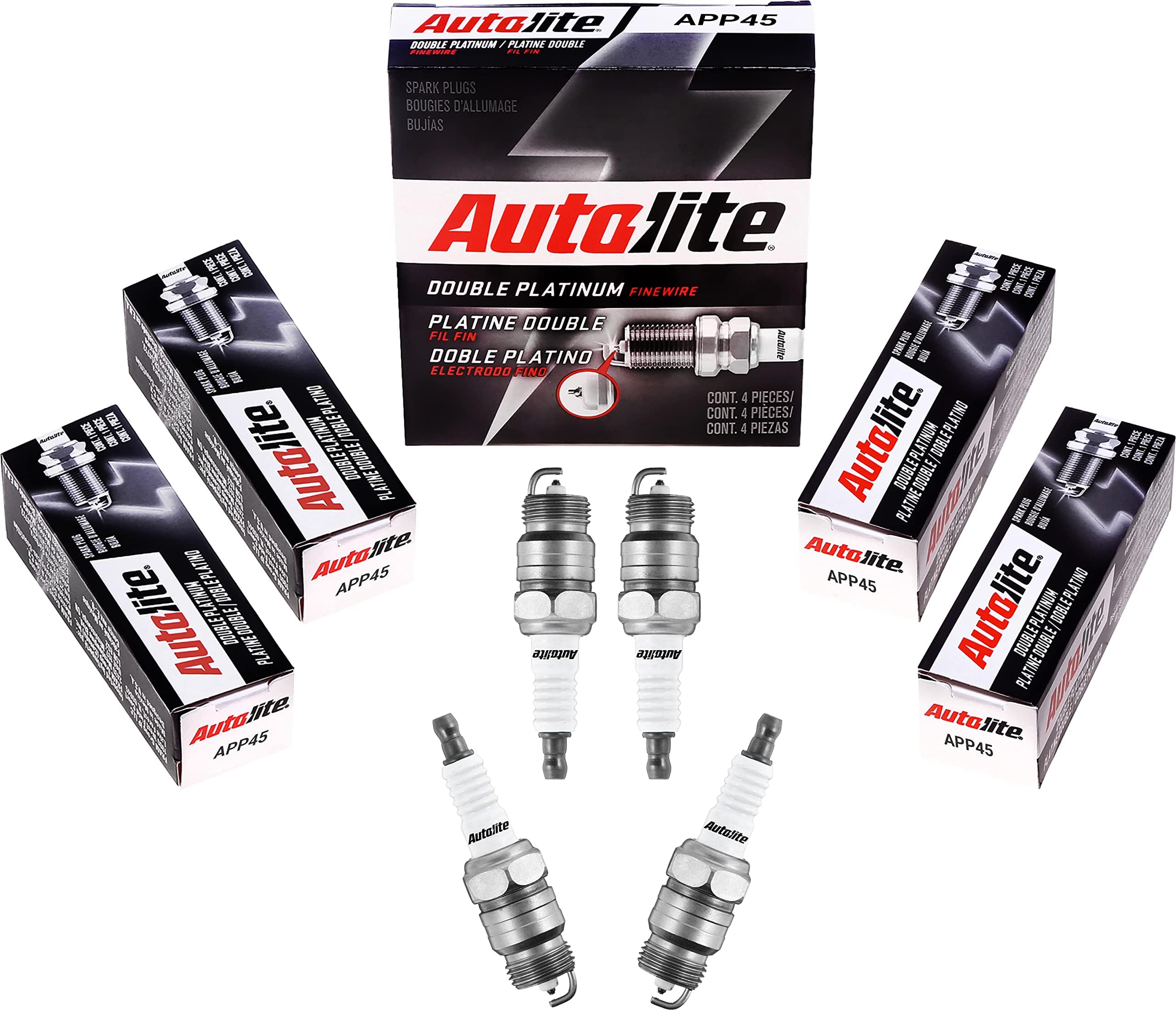 Amazon.com: Autolite Platinum AP103 Automotive Replacement Spark Plug ...