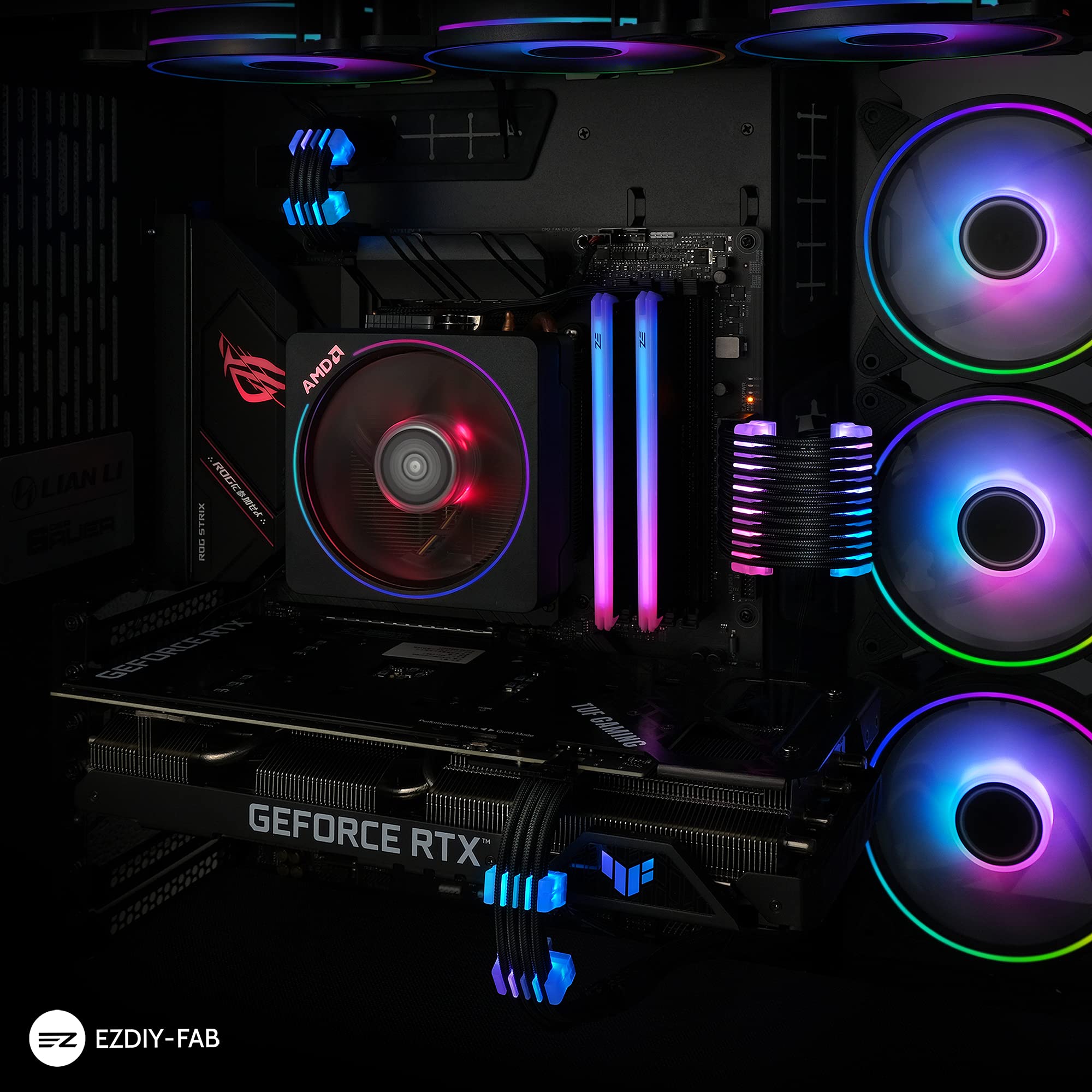 EZDIY-FAB RGB Cable Comb - 2X...B07NYY8W47 | Encarguelo.com