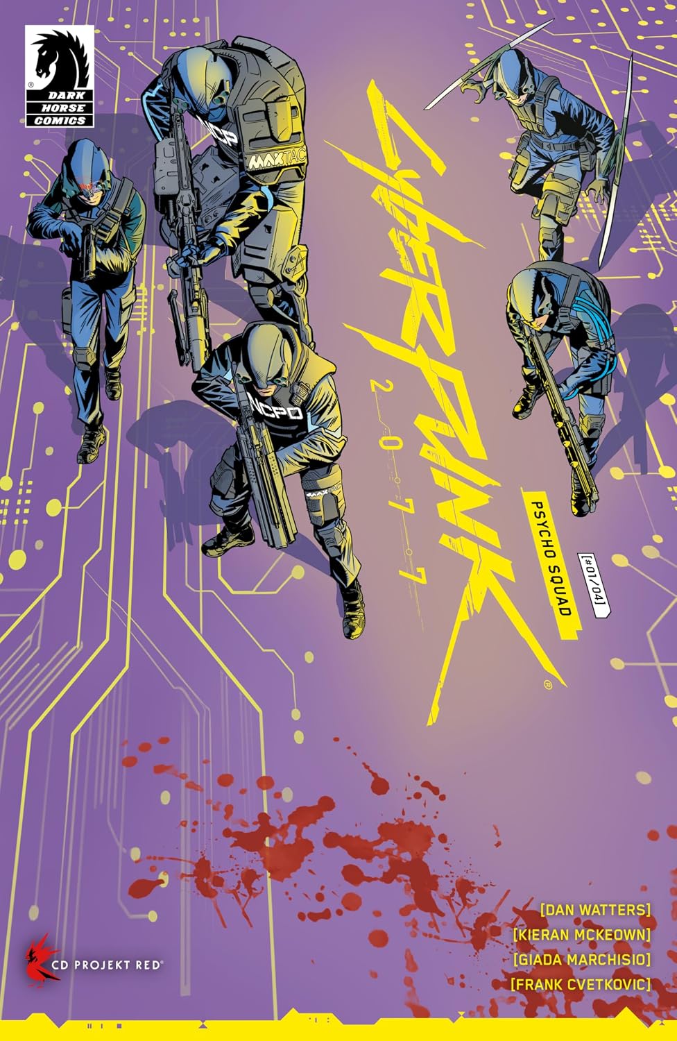 Amazon.com: Cyberpunk 2077: Psycho Squad #1 (The World of Cyberpunk ...